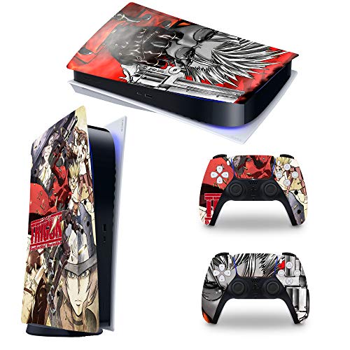 Shooter Game - PS5 Digital Edition Skin Console - PS5 Digital Edition Controller Skin Cover Vinyl Decal Protective