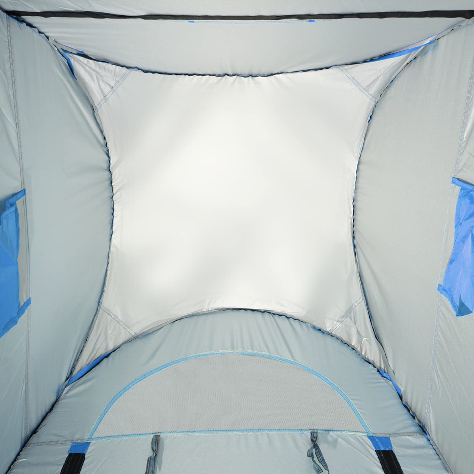 Pop Up Pod Changing Room Privacy Tent, Instant Portable Outdoor Shower Tent,Foldable Rain Shelter for Camping & Beach with Carry Bag Blue