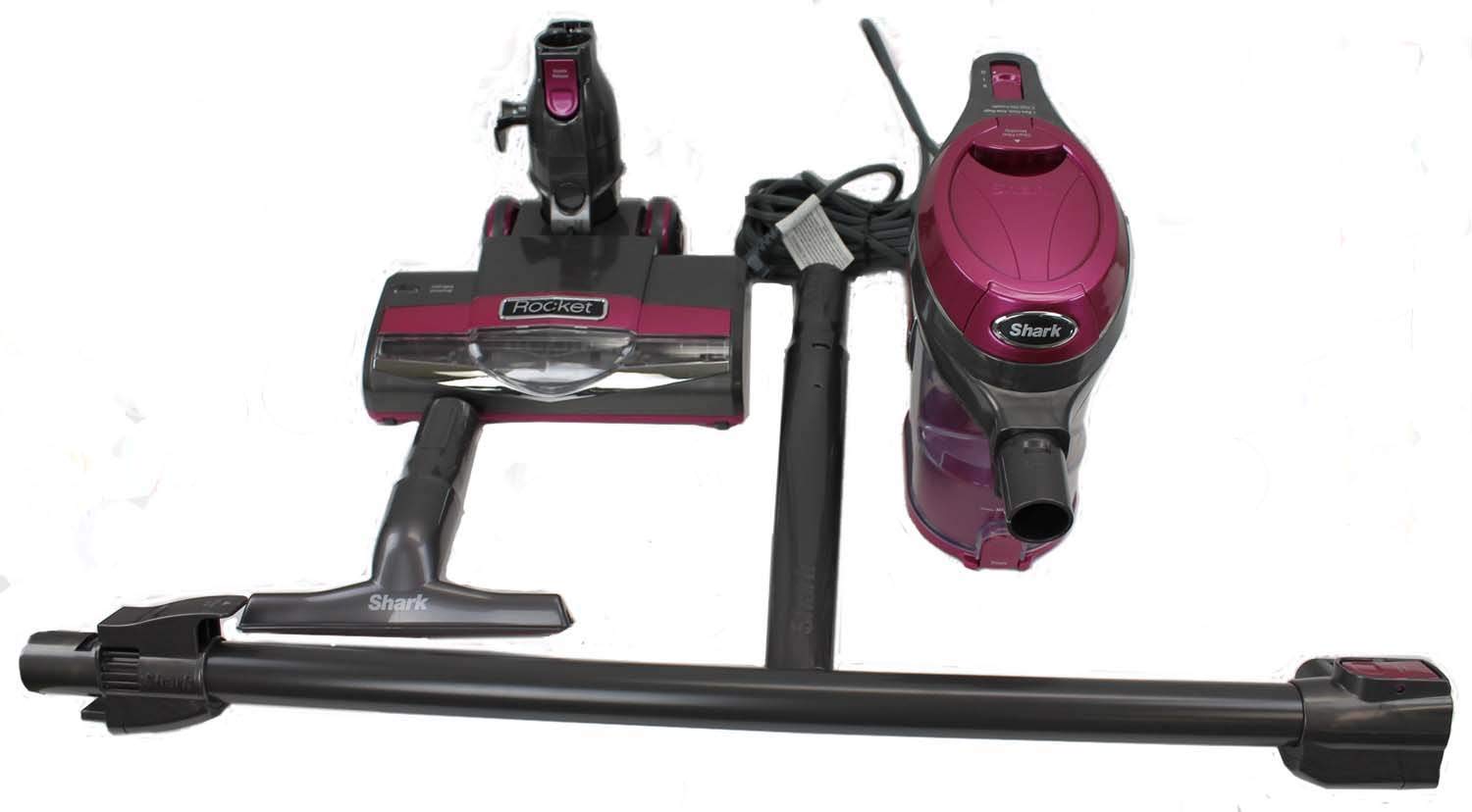 Shark Rocket Ultralight Upright Swivel Fuchsia Vacuum (Renewed)