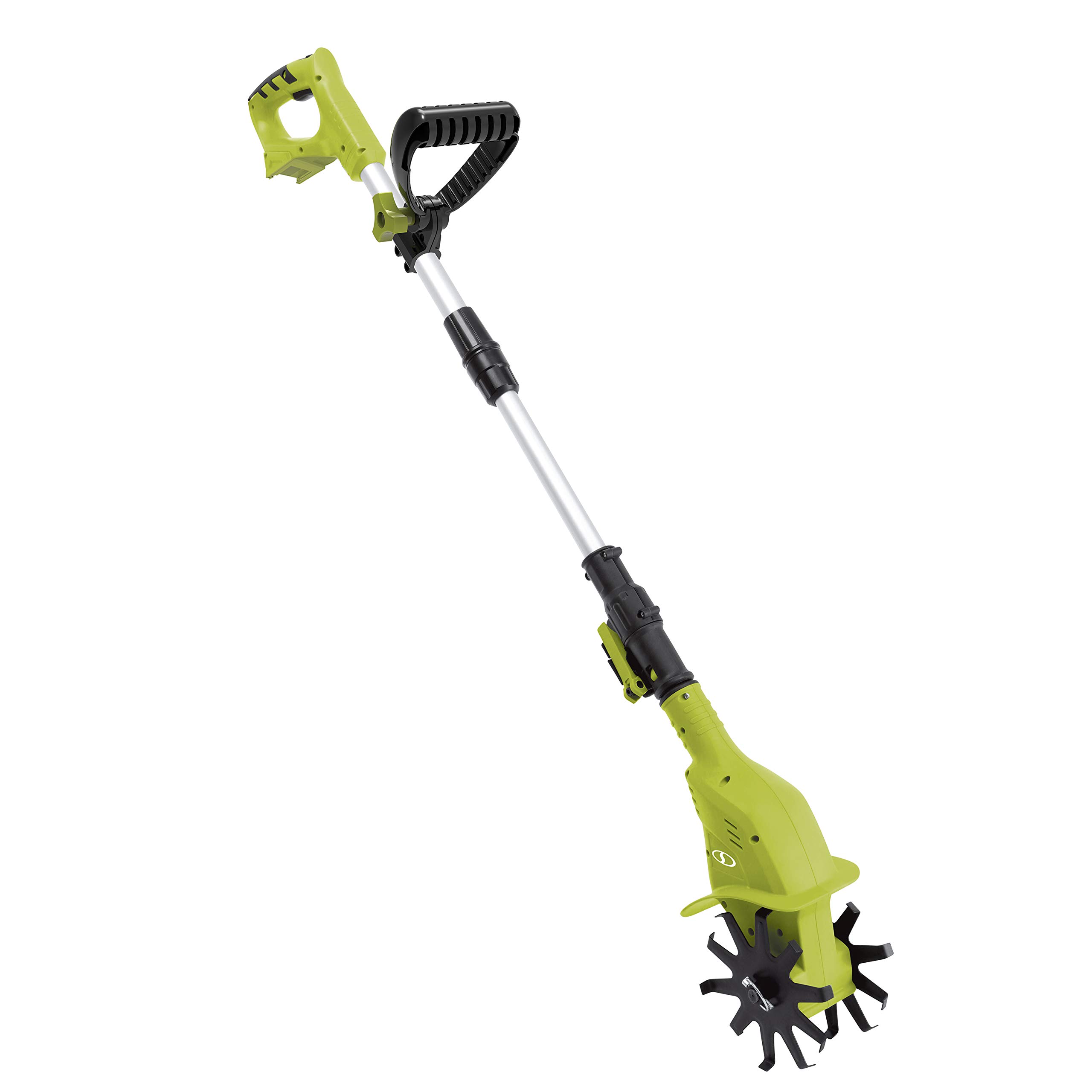 Sun Joe 24V-TLR-CT 24-Volt IONMAX Cordless Garden Tiller/Cultivator With Telescopic Pole, Tool Only