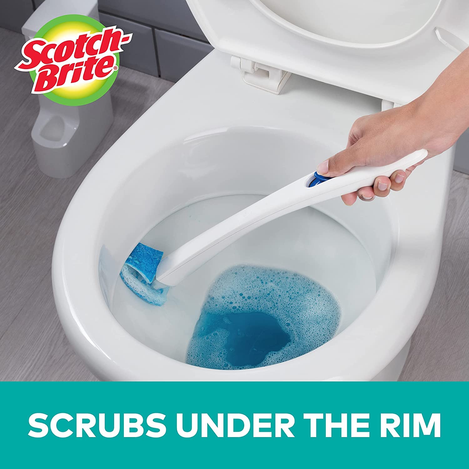 Scotch Brite Toilet Scrubber Refills 3 Boxes of 10 Each Value Bundle Pack Click N Flip