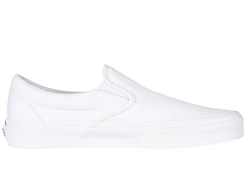 Vans Slip On, True White, Size 5 Men/ 6.5 Woman, 6.5 Women/5 Men