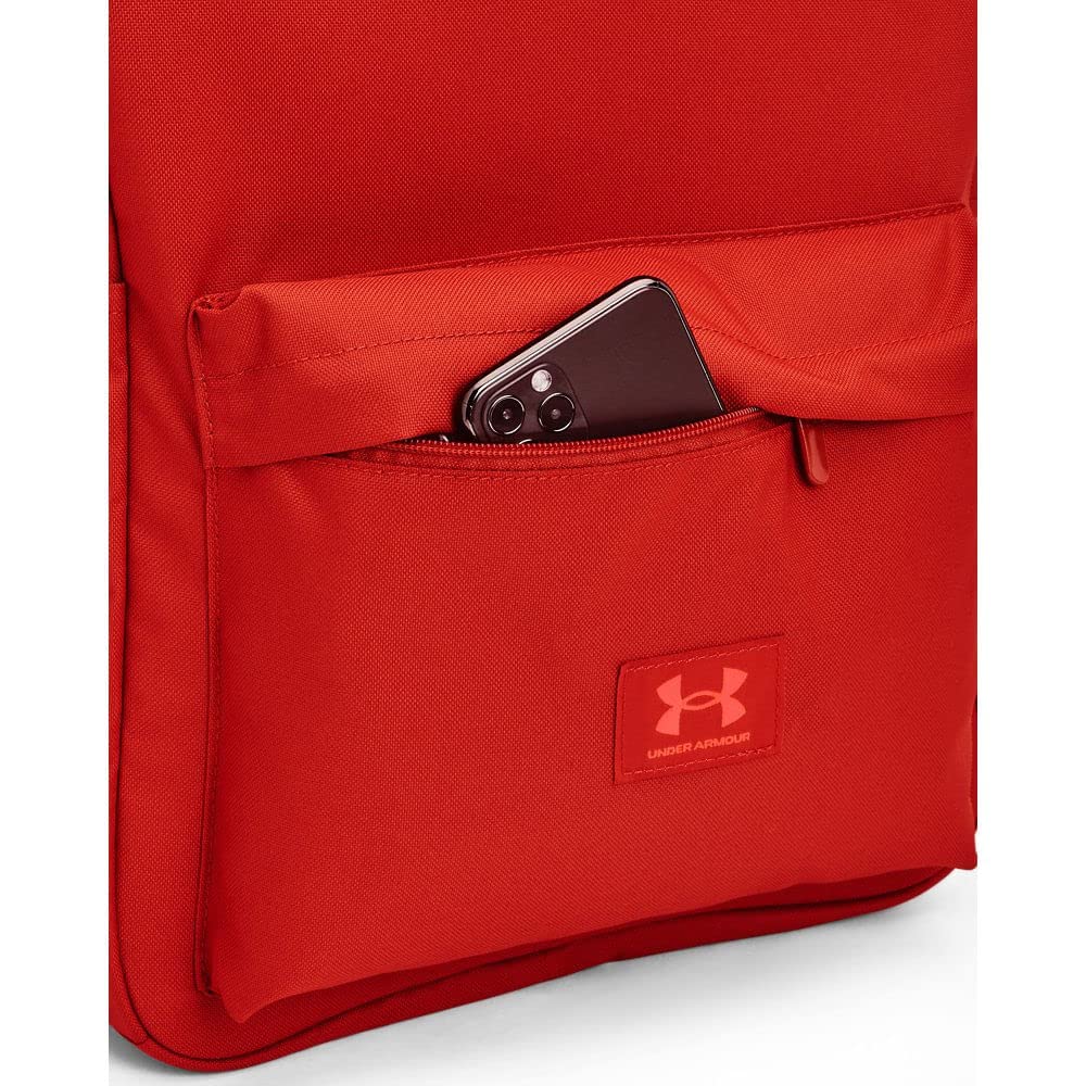 Under Armour Adult Loudon Backpack , Radiant Red (839)/Phoenix Fire , One Size Fits All