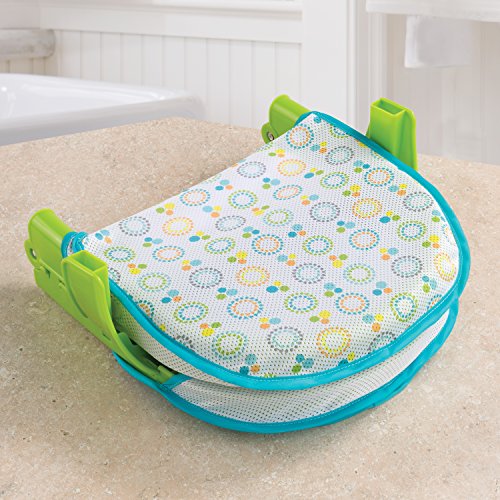 Summer Infant Bath Sling with Warming Wings (Teal) - Bath Support for Use in The Sink or Adult Tub