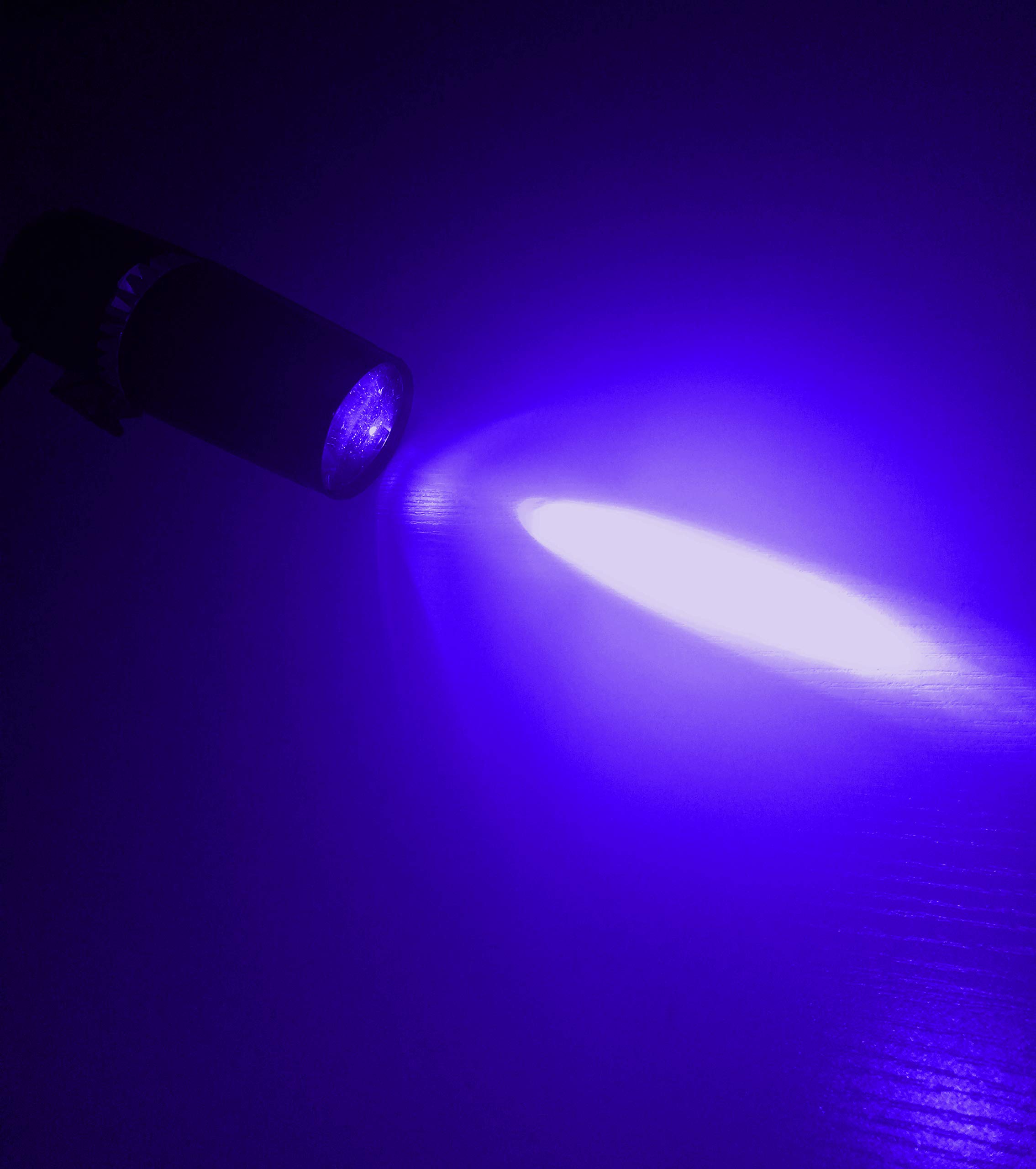 SENLAN LED pinspot Stage Light- SENLAN 9W RGB 3-in-1 Beam Light by IR Remote Controller