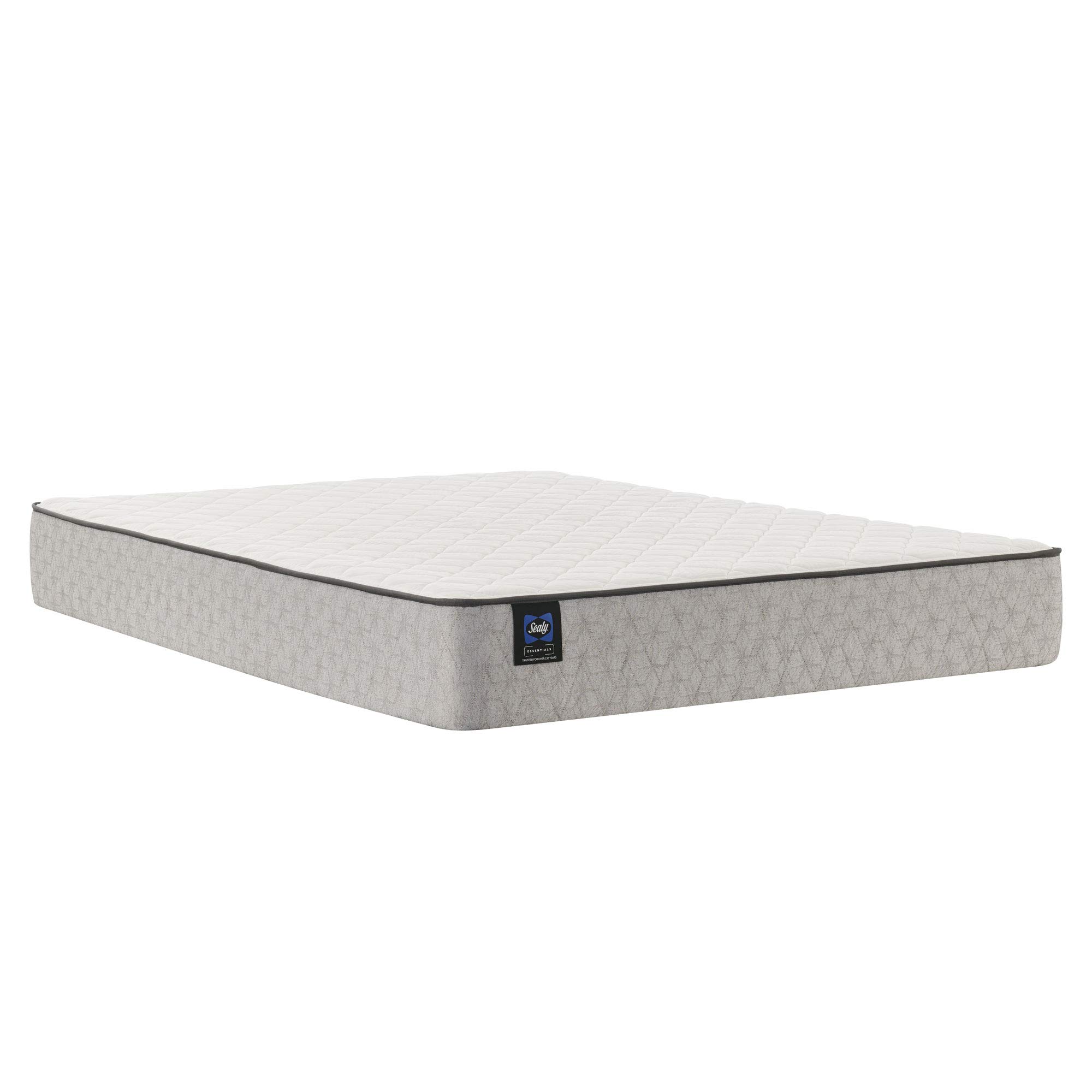 Sealy Essentials Spring Osage Bed Mattress Conventional, Twin, white