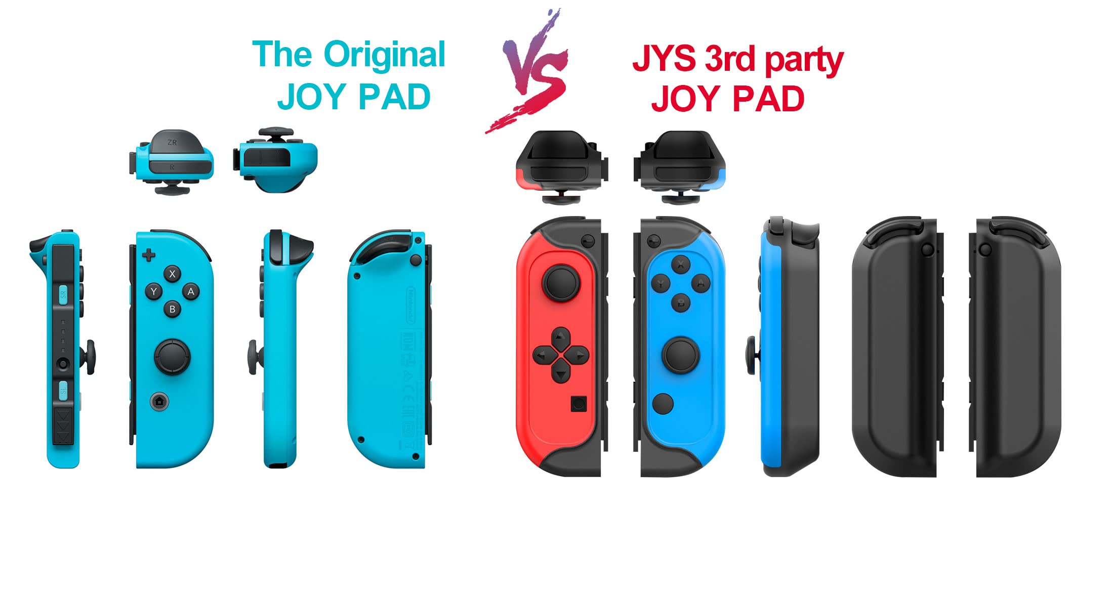 Wireless Switch Joy Pads Controller Compatible with the Switch/Switch OLED,with Turbo Button Ergonomic Hand Joypad Joystick Remote Replacement for Switch/Switch OLED Controller