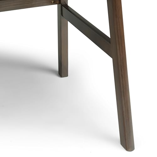 SIMPLIHOME Rylie SOLID WOOD 60 inch Wide Home Office Desk, Writing Table, Workstation, Study Table Furniture in Natural Aged Brown with 3 Drawers