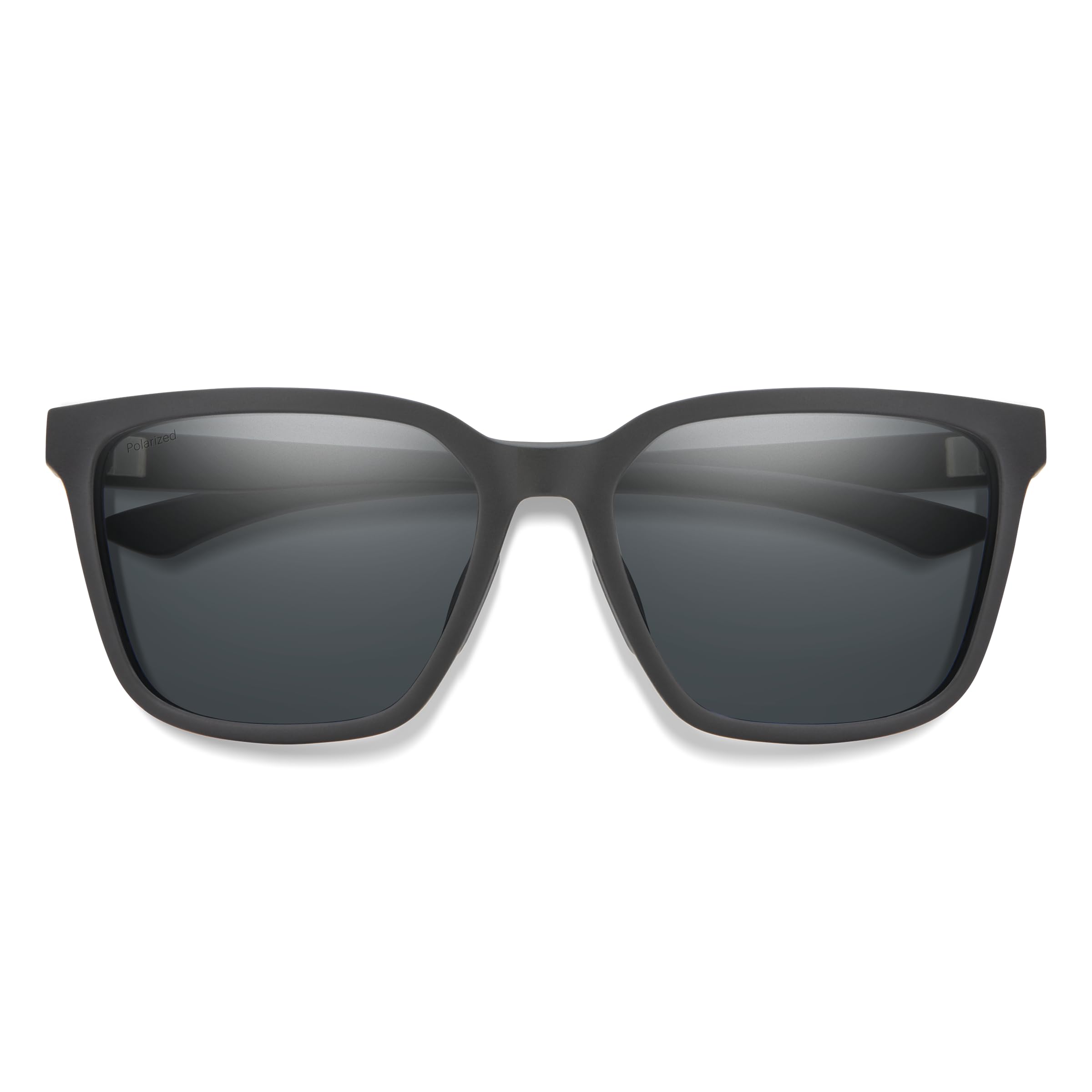 SMITH Shoutout Sunglasses β Performance Sports Active Classic Sunglasses β For Men & Women β Matte Black + Black ChromaPop Polarized Lenses