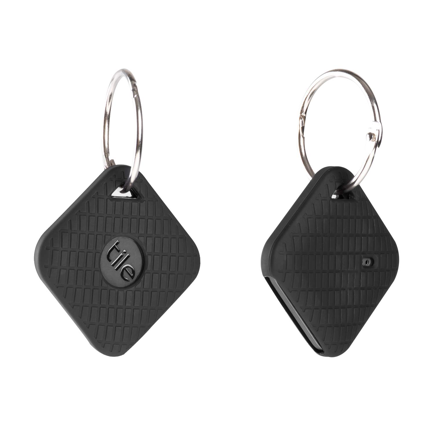 Seltureone Silicone Case Compatible for Tile Sport with Keychain, Anti-Scratch Lightweight Soft Protective Sleeve Skin Cover (Device Not Included)-Black