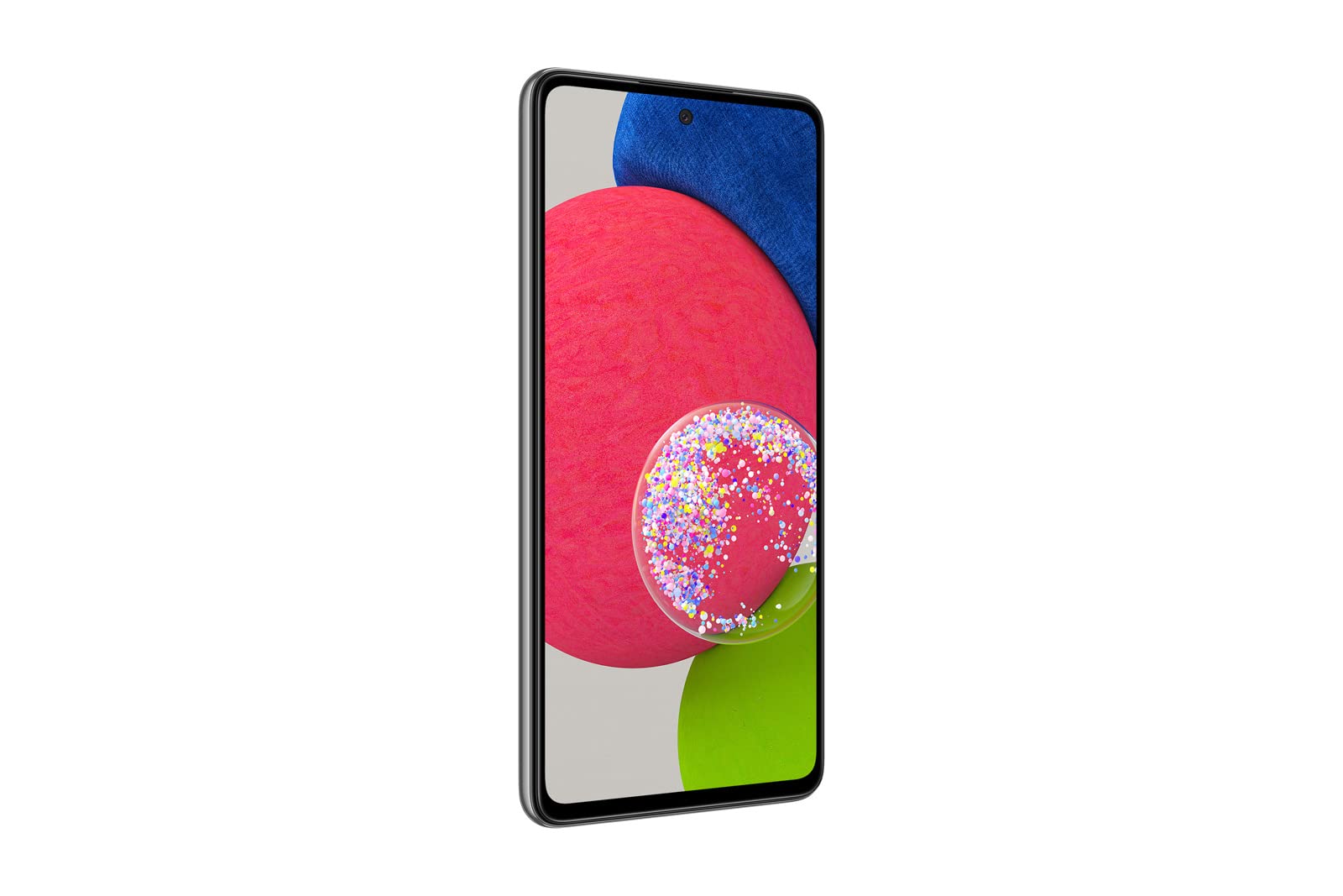 Samsung Galaxy A52s A528B 5G Dual 128GB 6GB RAM Factory Unlocked (GSM Only | No CDMA - not Compatible with Verizon/Sprint) International Version - Black