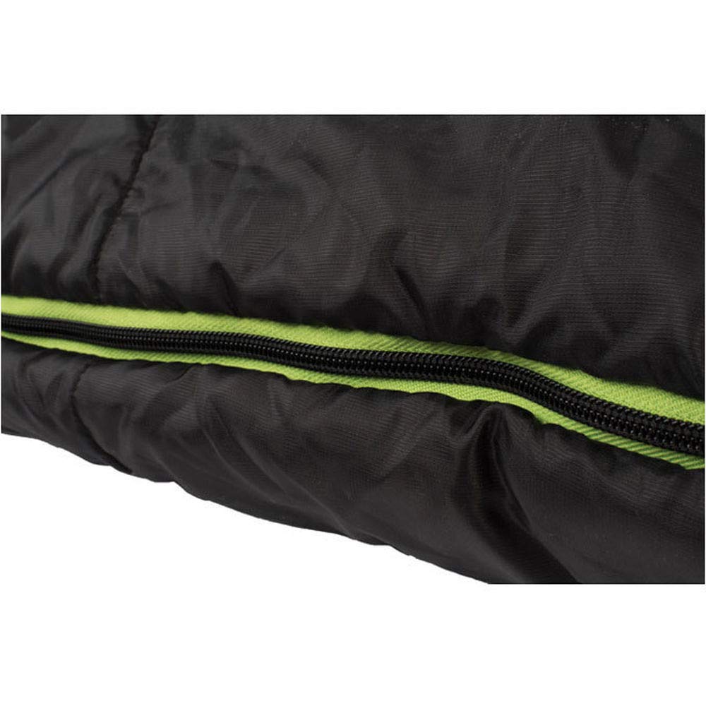 Peregrine Contour 30 Degree, 3 Season, Lightweight, Cold-Weather, Mummy Sleeping Bag with Stuff Sack for Camping, Backpacking and Hiking, Black
