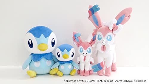 Sanei PP125 Pokemon All Star Collection Sylveon Plush, Brown/a