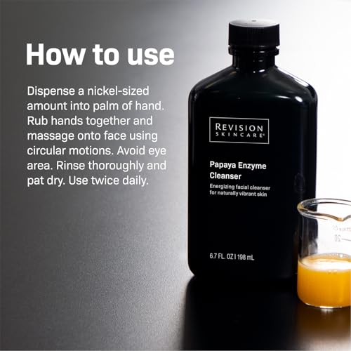 Revision Skincare Papaya Enzyme Cleanser, 6.7 Fl Oz