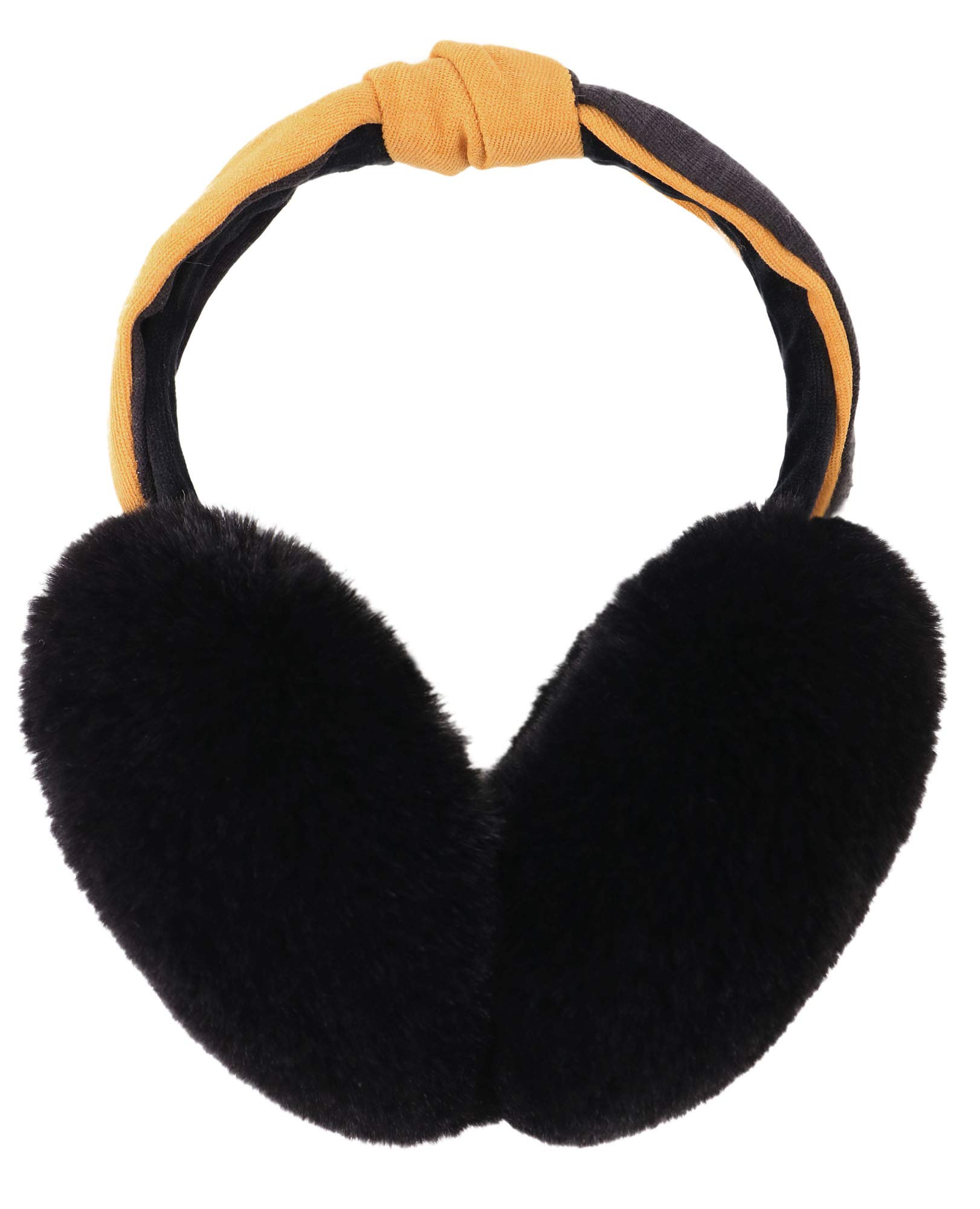 Simplicity Women's Faux Fur Earmuffs Winter Ear Warmers Earmuffs, 3Grey