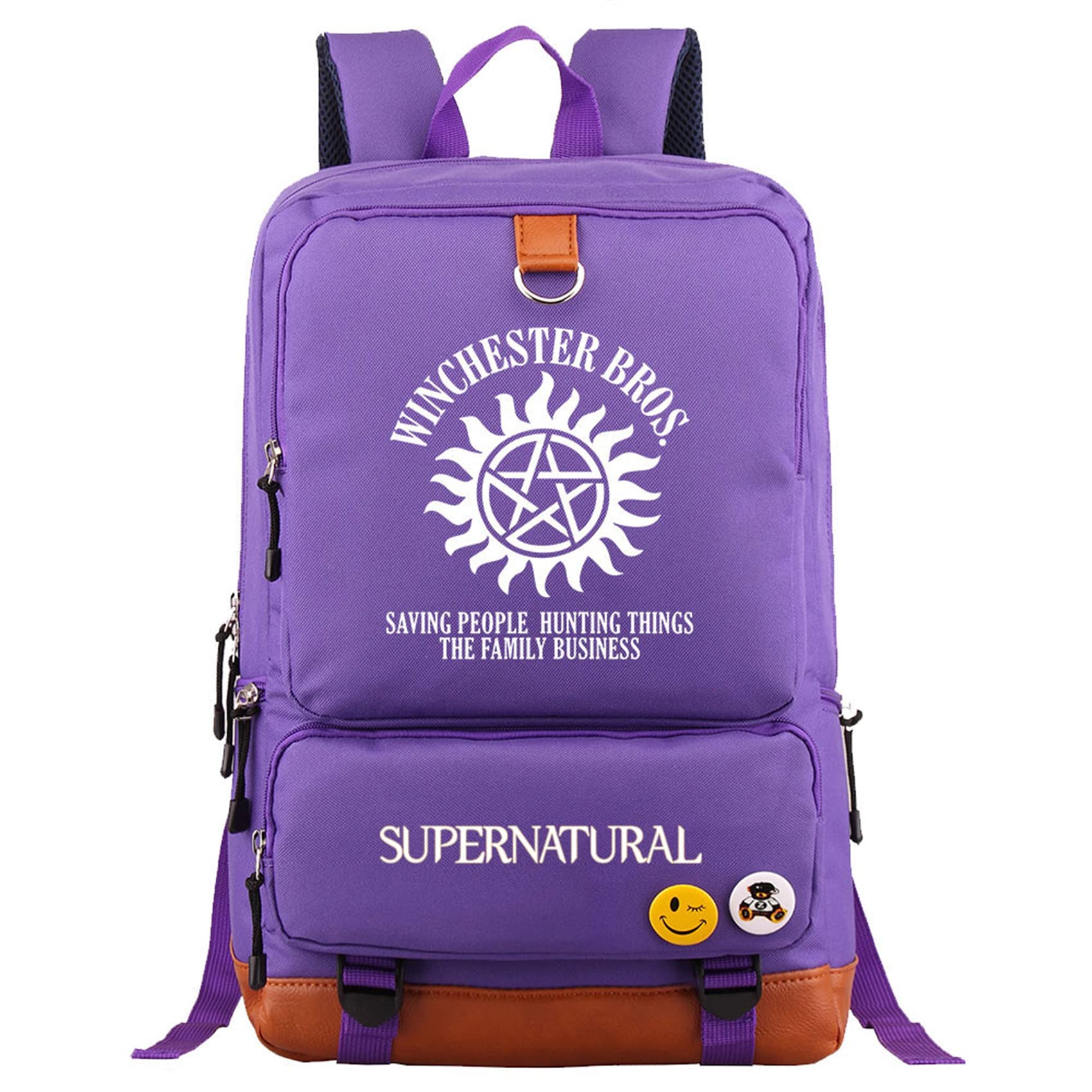 UMocan Teen Waterproof Bookbag-Supernatural Durable Knapsack Graphic Laptop Bag for Student