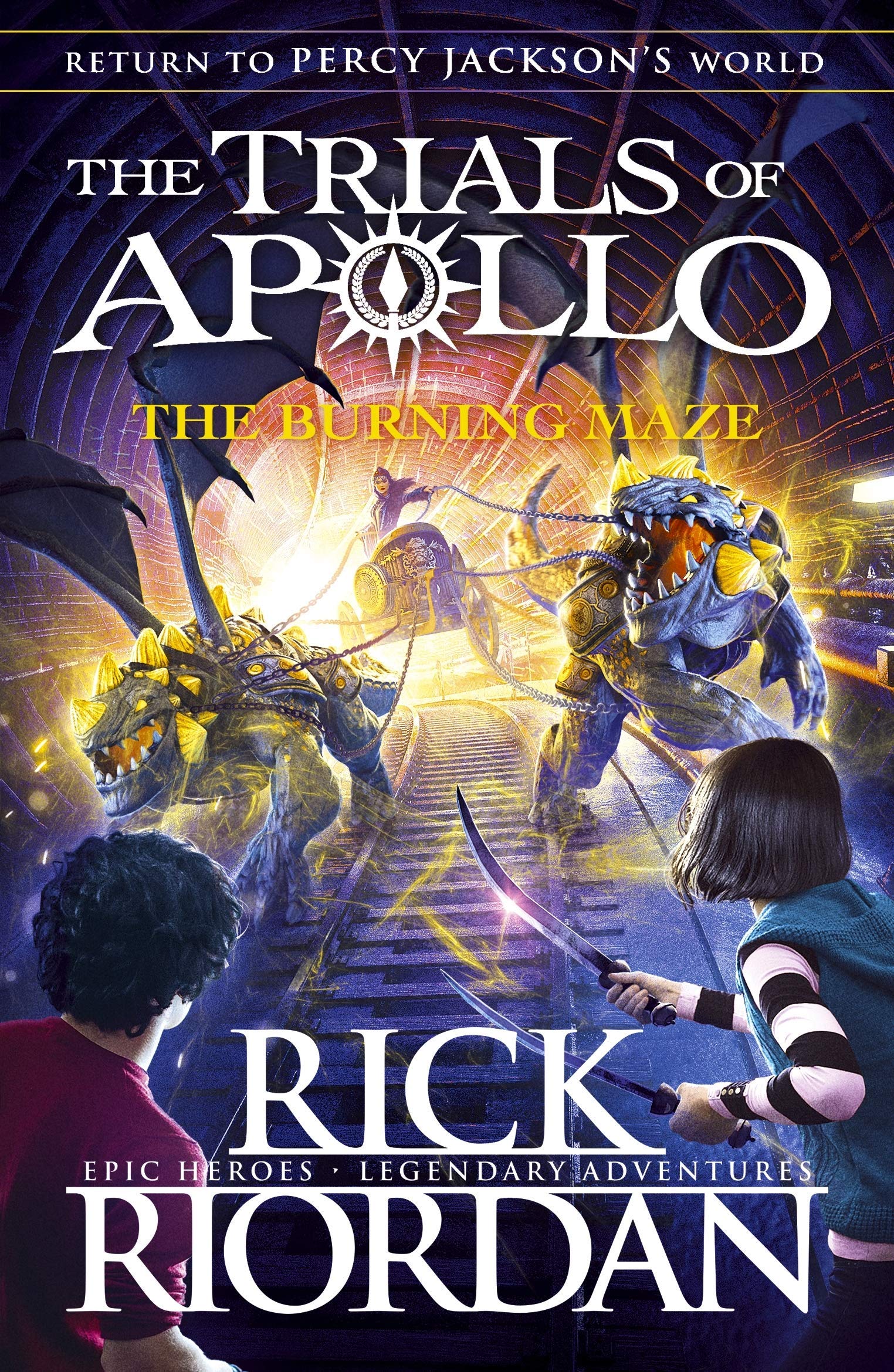 Rick riordan Trials of apollo and Magnus chase collection 6 books set
