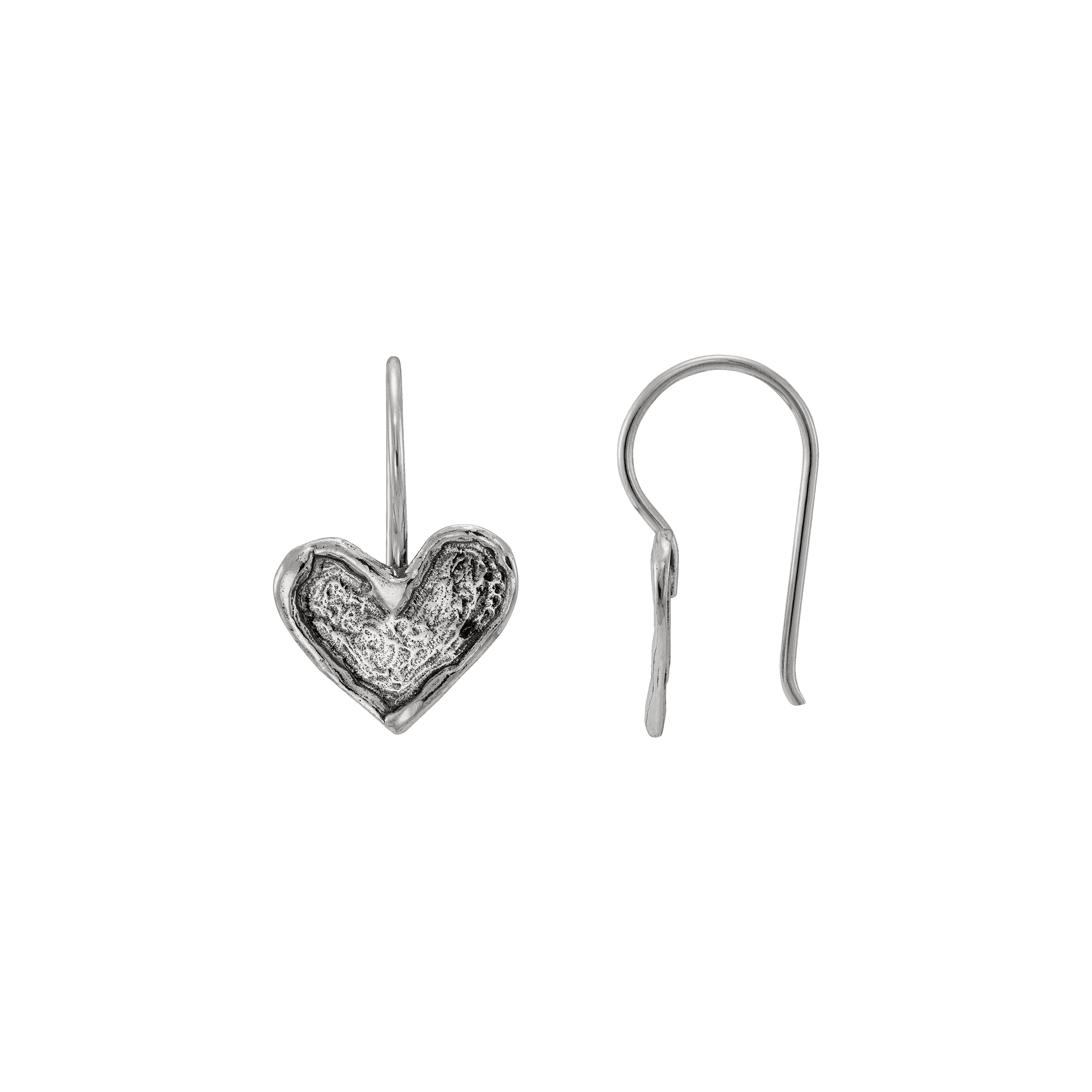 Silpada 'Heart Song' Drop Dangle Earrings in Sterling Silver