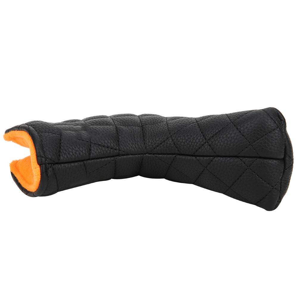 WNSC Golf Club Head Cover, Waterproof Durable Golf Driver Head Cover for Golf Blade Putter(Black)