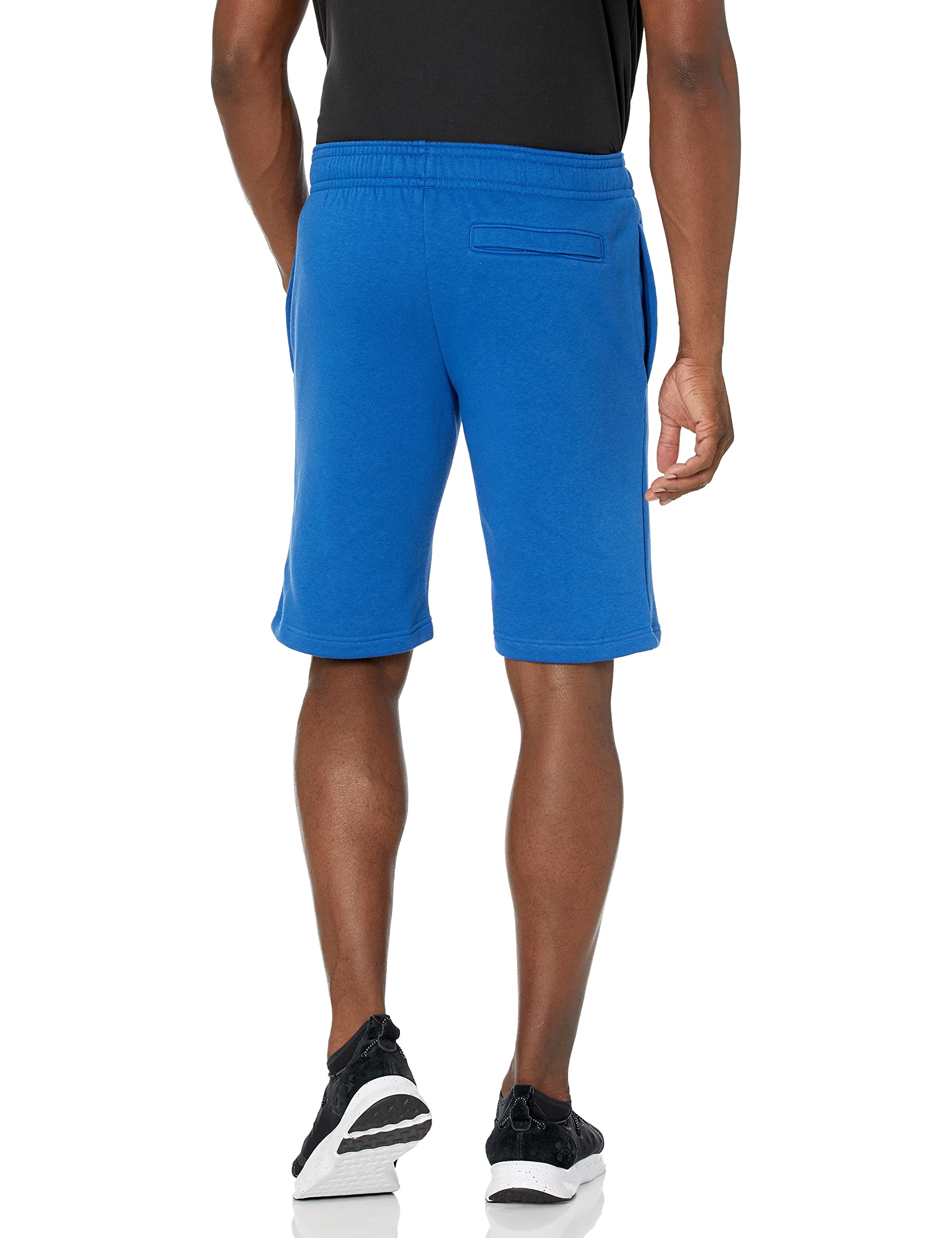 Under Armour Men's Rival Fleece Shorts, Tech Blue (432)/Onyx White, X-Large