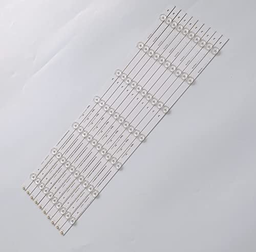 ROTEMADEGG 1set=10pieces LED Backlight Array Compatible with HISENSE 55 TV H55MEC3050 H55m3300 55H8C HD550DU-B52S1 Hisense 55 HD550DU B52 10X7 3030C V0