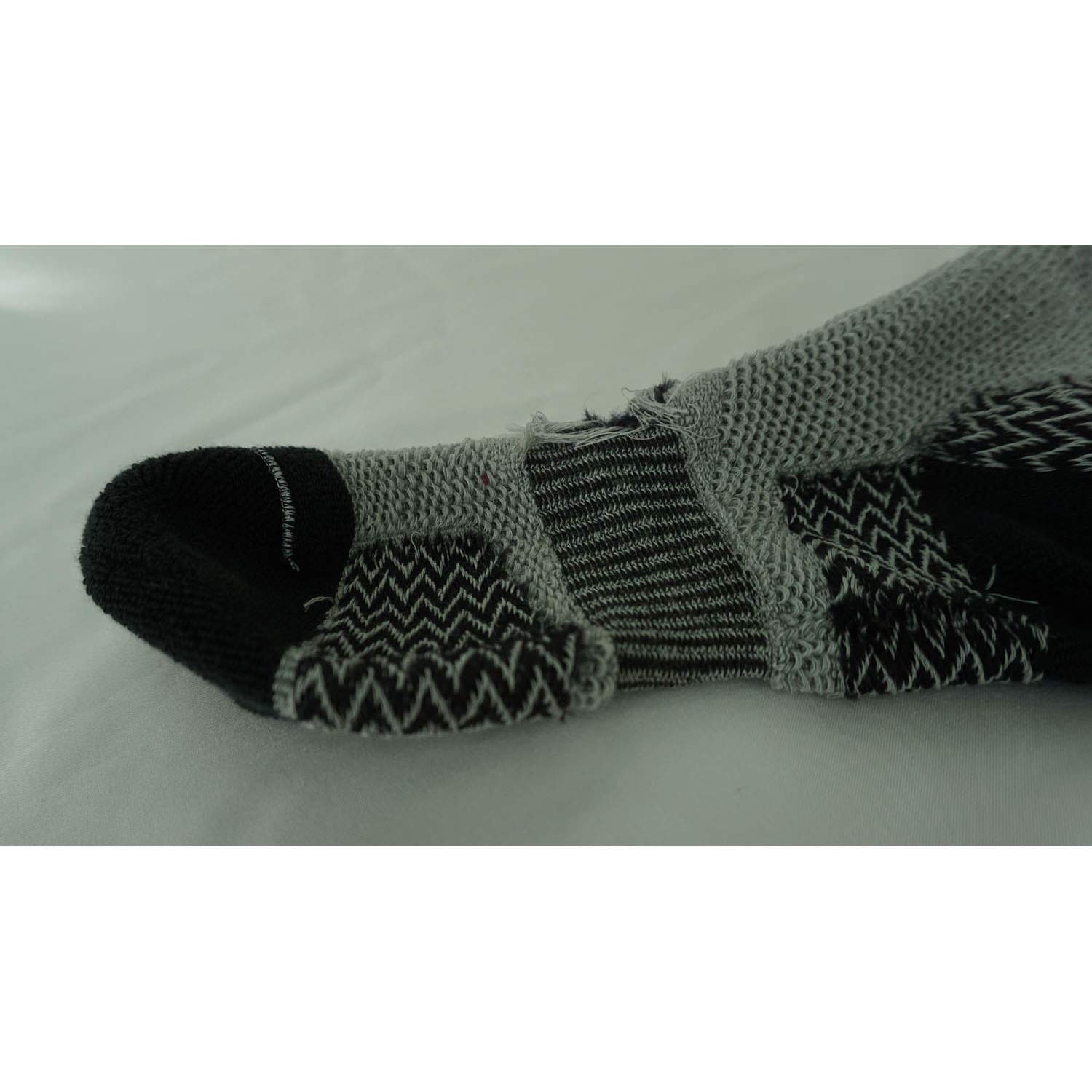 SEOULSTORY7 5pack Men's Full Cushion Mid Quarter Length Hiking Socks 5Pair Brown/Gray/Mint/Light Blue/Beige L3