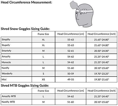 Shred Stupefy Shrastawood Goggles, Multi