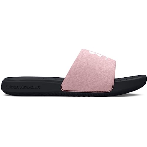Under Armour Girls' Ansa Fixed Strap, (004) Black/Prime Pink/White, 1, US