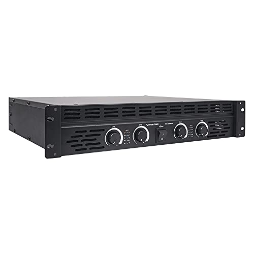 Sound Town 4-Channel 4 X 750W at 4-ohm, 6000W Peak Output Professional Power Amplifier (NIX-6000X4)