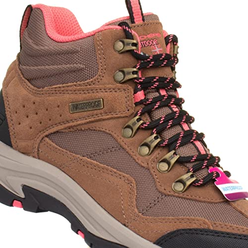 Skechers womens Hiker Hiking Boot, Tan, 8 US