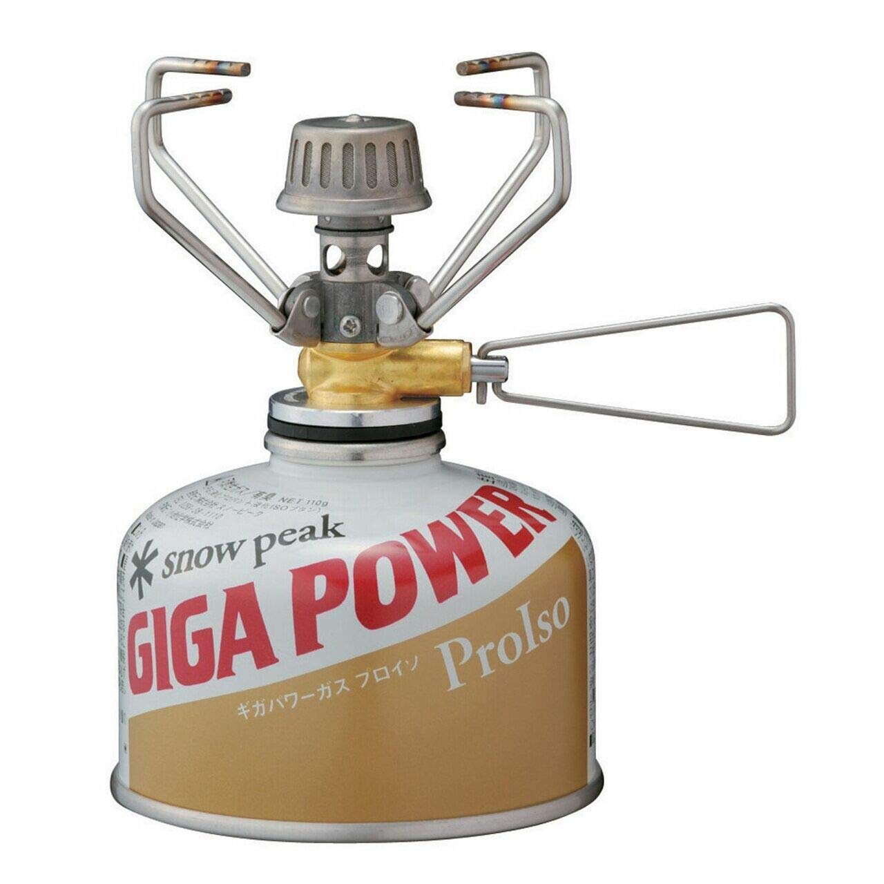 Snow Peak GigaPower Stove, lightweight backpacking stove (GS-100R2-US)