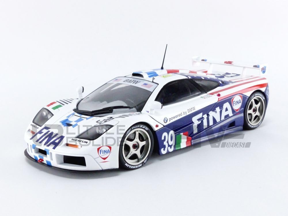 solido S1804103 McLaren F1 GT-R Aucun Collectible Miniature Car, Multicolored, 1/18ème