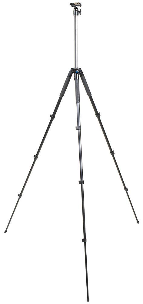 SLIK Sprint PRO III Travel Tripod w/SBH-100 Ball Head for Mirrorless/DSLR Sony Nikon Canon Fuji Cameras and More - Black (611-889)