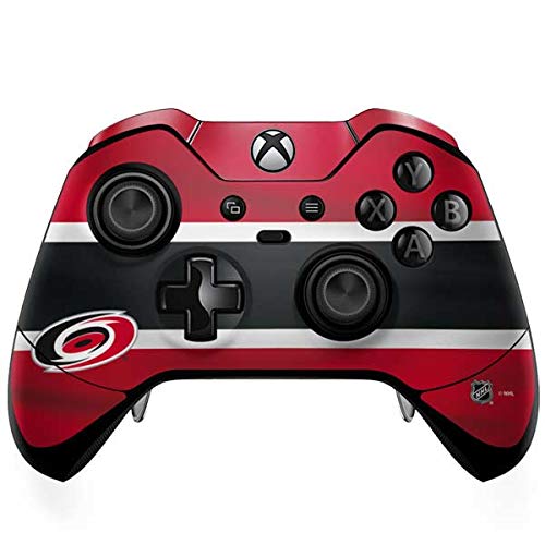 Skinit Decal Gaming Skin Compatible with Xbox One Elite Controller - Officially Licensed NHL Carolina Hurricanes Jersey Design