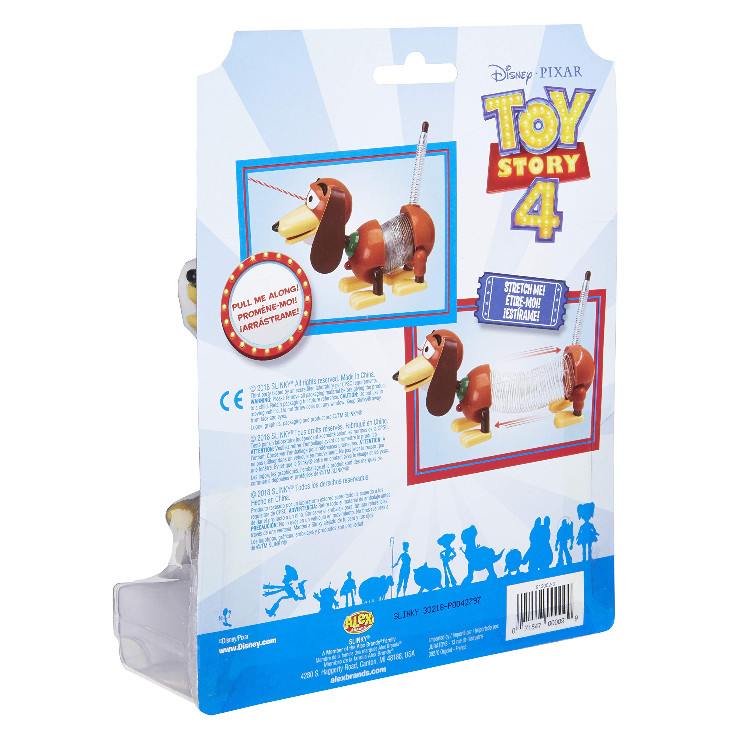 Slinky Disney Pixar Toy Story 4 Dog Jr Kids Pull Spring Toy