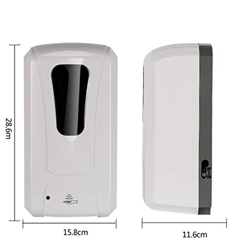 Soap Dispenser Bathroom 1200ML Automatic Soap Dispenser for Bathroom and Kitchen Foam Soap Dispensers, Wall-Mounted/Countertop Kitchen Soap Dispenser
