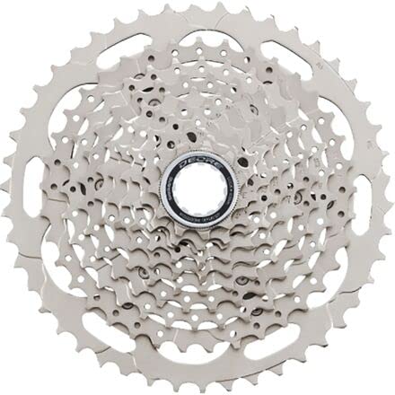 Shimano Deore CS-M4100-10 Cassette - 10-Speed, 11-46t, Silver
