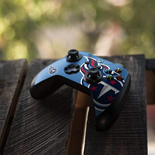Skinit Decal Gaming Skin Compatible with Xbox One S Controller - Officially Licensed NFL Tennessee Titans Large Logo Design