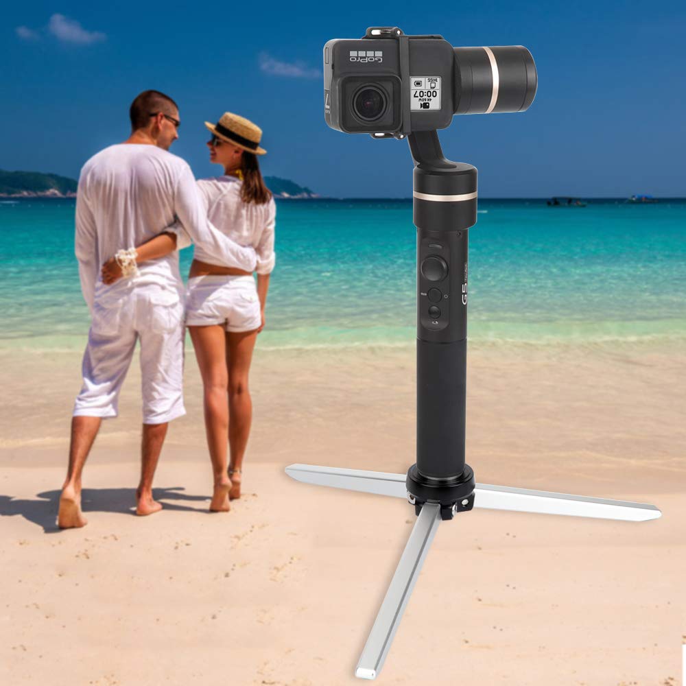 SKYJFFJ-Aluminum Mini Tripod Tabletop Stand Monopod