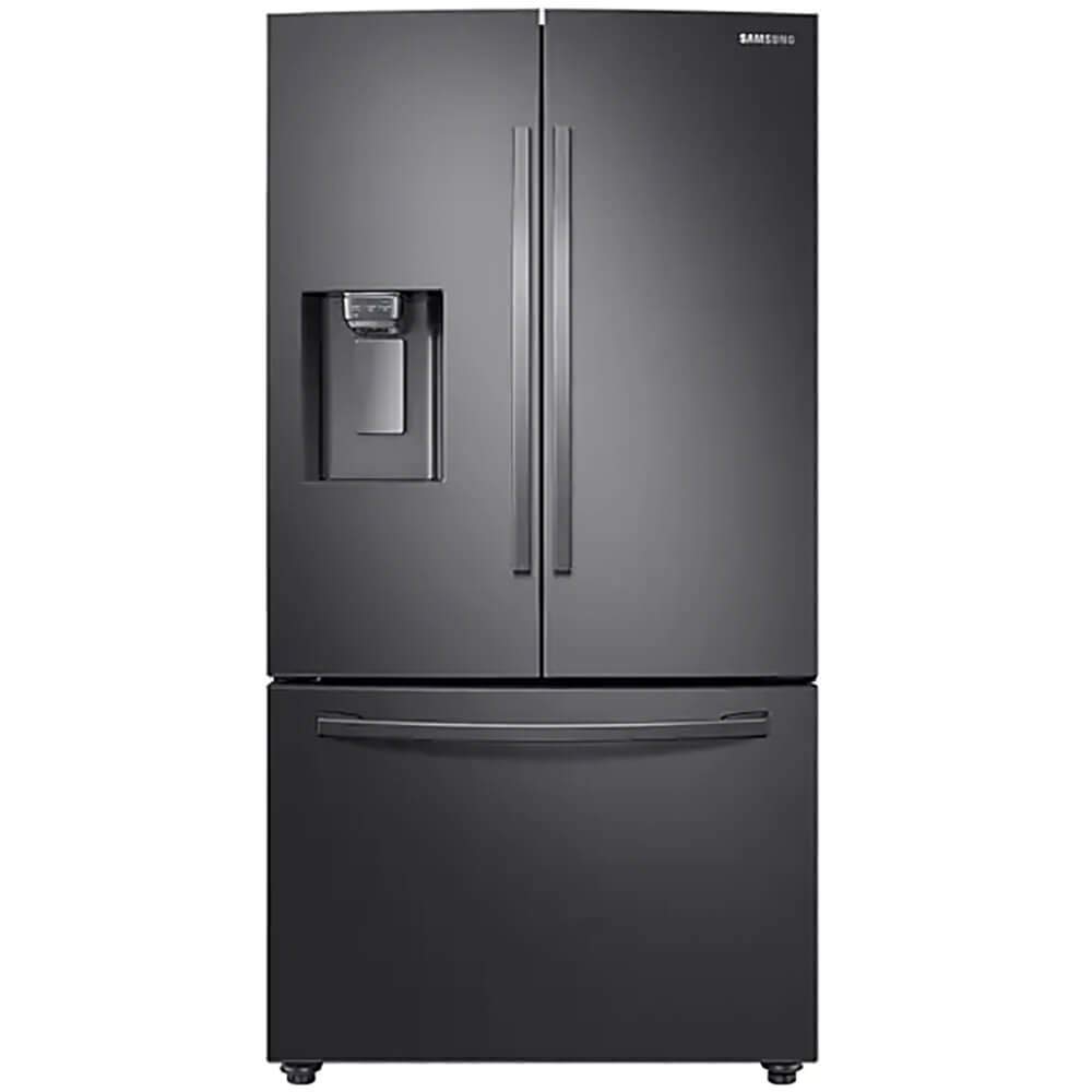 SAMSUNG RF23R6201SG 23 cu. ft. 3-Door French Door, Counter Depth Refrigerator with CoolSelect Pantry(TM) in Black Stainless Steel