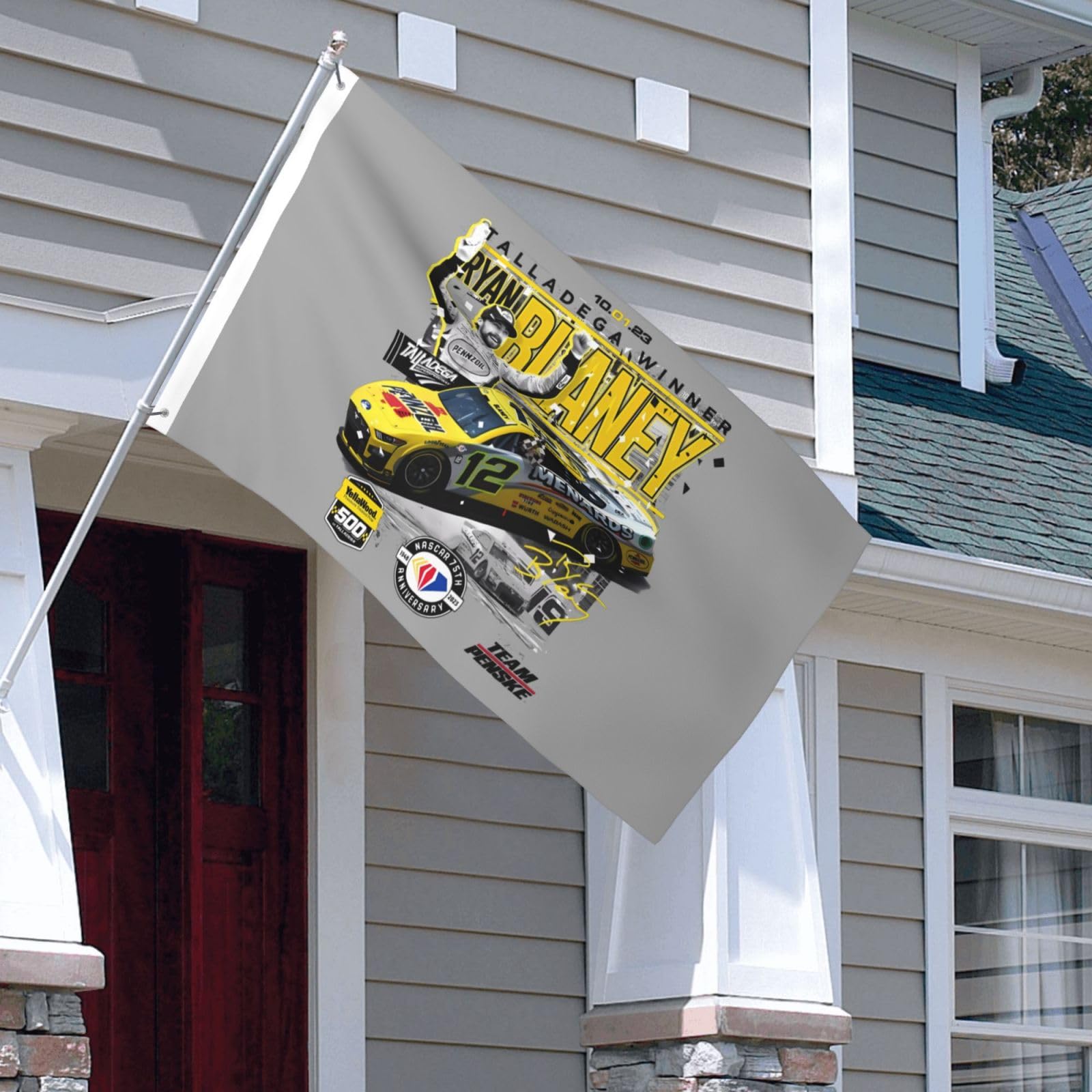 Ryan Blaney 12 Outdoor Flag Home Garden Flag Banner Decorative Flag 3x5 Ft Flag