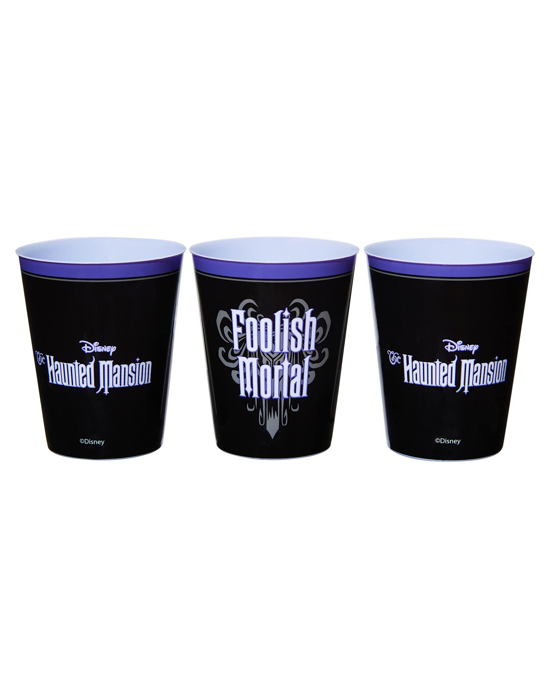 Spirit Halloween Disney The Haunted Mansion Carnival Cup and Mini Glass Set