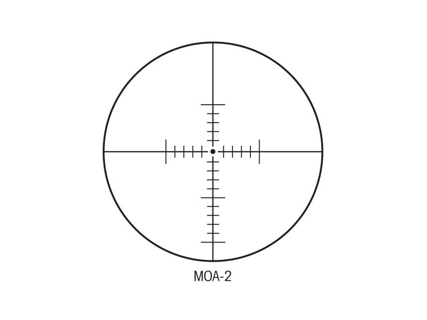 Sightron 26015 S Tac Series Riflescope, 4-20x50mm, MOA-2 Reticle, Matte Black