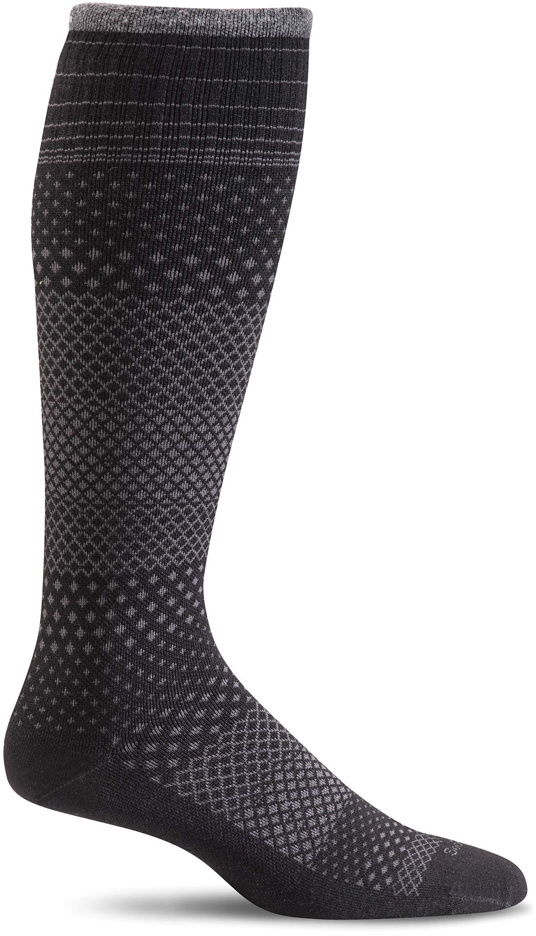 Sockwell Women's Micro Grade Moderate Graduated Compression Sock, New Mineral - M/L