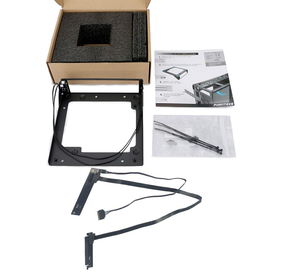 Phanteks (PH-ITXKT_R01) ITX Upgrade Kit for Phanteks Dual System Chassis, Compatible with Evolv X and Eclipse P600S