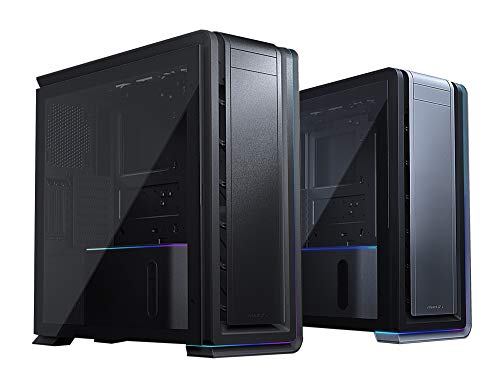 Phanteks Enthoo 719 (PH-ES719LTG_DAG01) High Performance Full Tower Case – Tempered Glass, Aluminum Panels, dual System/PSU Support, MASSIVE Storage, Fan Hub, Digital-RGB Lighting, Anthracite Grey