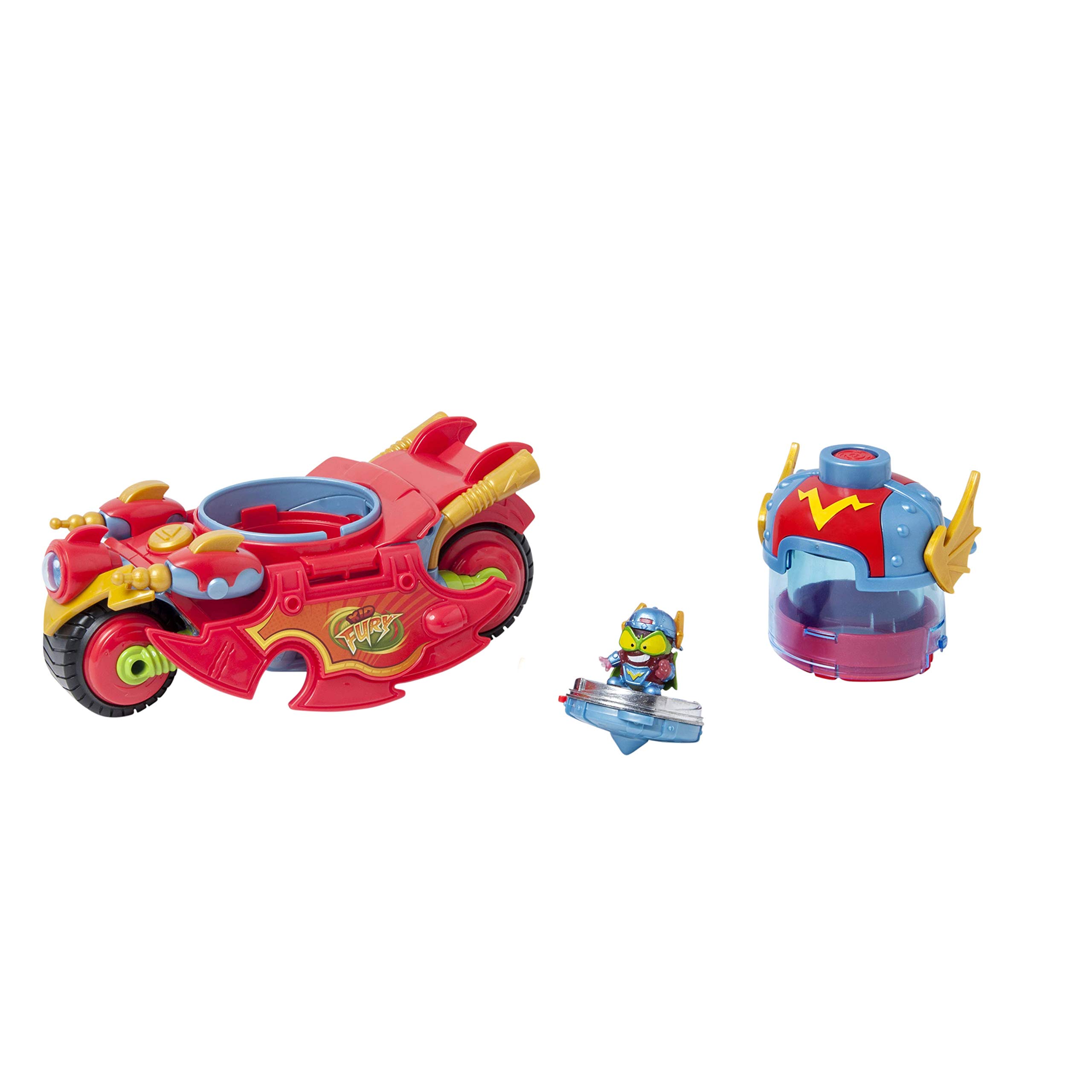SUPERTHINGS Kid Fury Vehicle β Contains 1 Vehicle with 1 Launcher and top and 1 Exclusive Figure