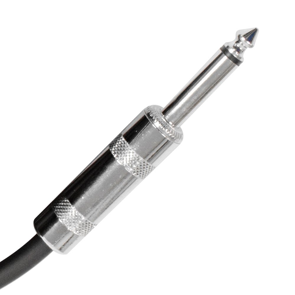 Seismic Audio SAGC20R-Purple Purple 20-Feet Right Angle to Straight Guitar Cable
