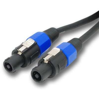 Seismic Audio TW12S75Pair 12 Gauge 75-Feet Speakon to Speakon PA/DJ Speaker Cable