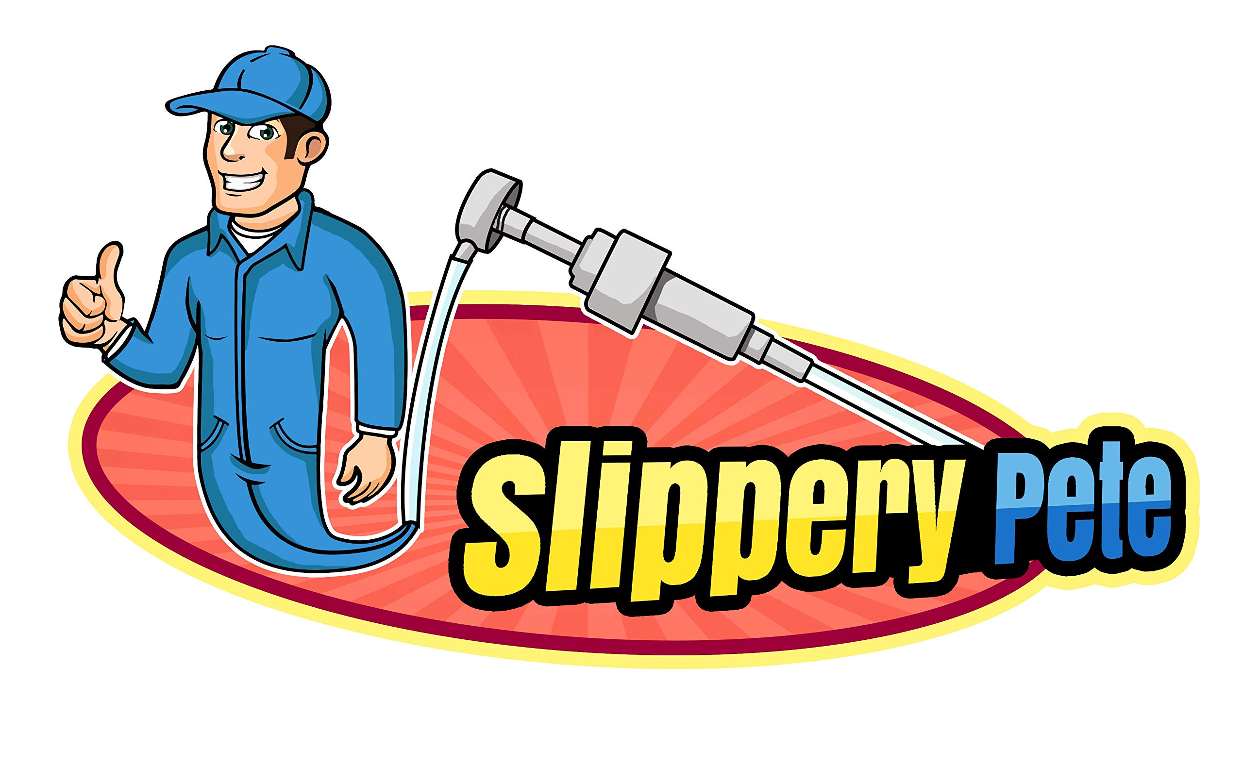 Slippery Pete - Fluid Pump for Standard Quart Bottles - 8cc per Pump Stroke and 3rd Hand Adapter, Transfer Gear Oil, Transmission and Differential Fluid (28mm)